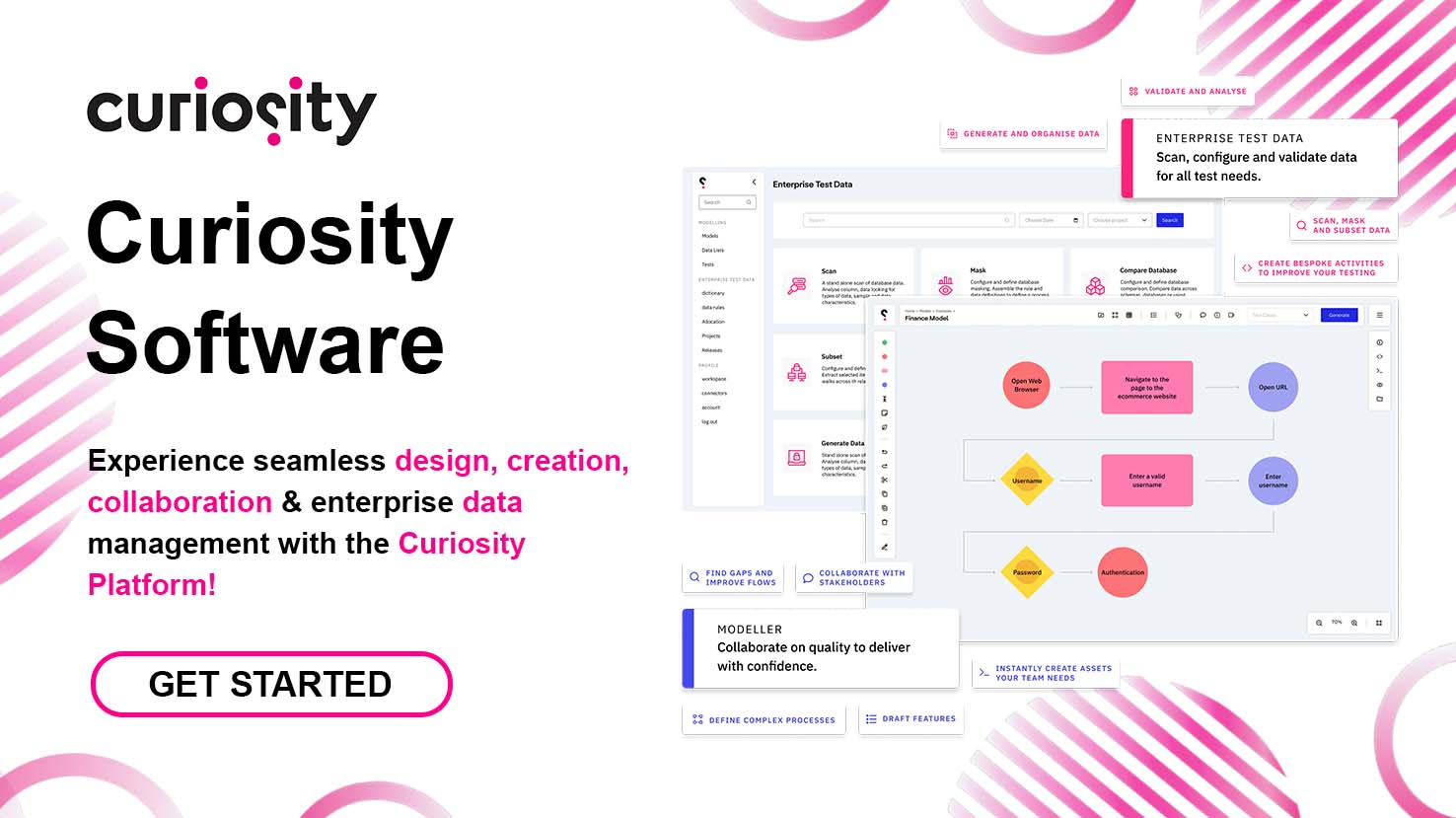 Curiosity Software | Enterprise Test Data & Curiosity Modeller